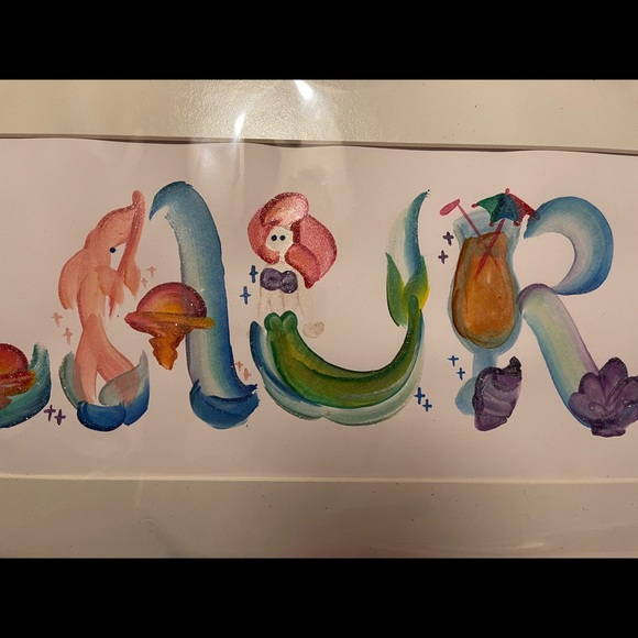 Other | Laura Name Art | Poshmark